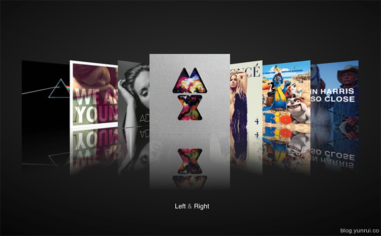 JS&CSS实现的MAC Finder图片浏览效果 - 云瑞设计