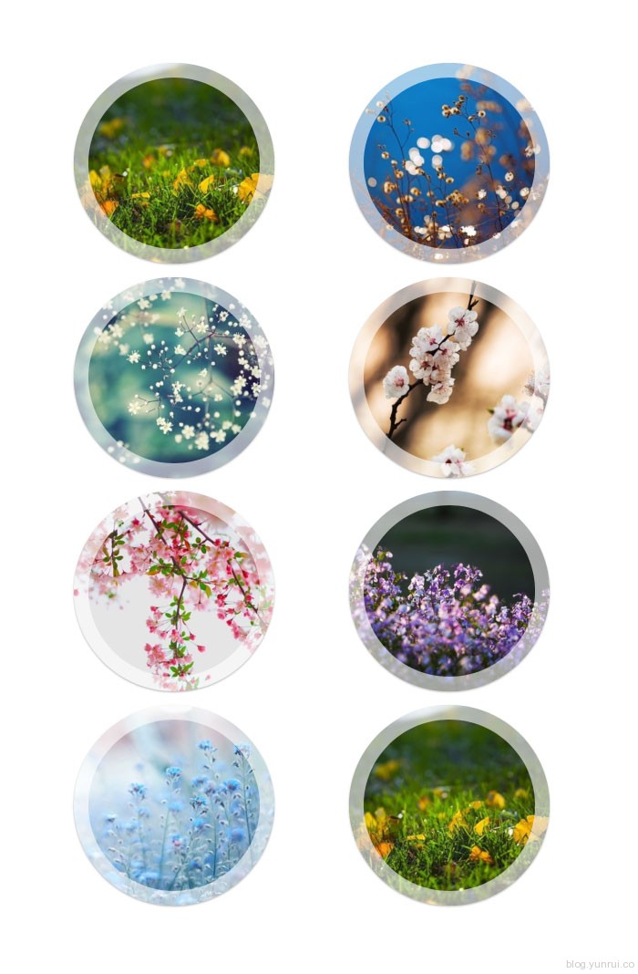 30+ iHover CSS3特炫鼠标经过效果包下载 - 云瑞设计